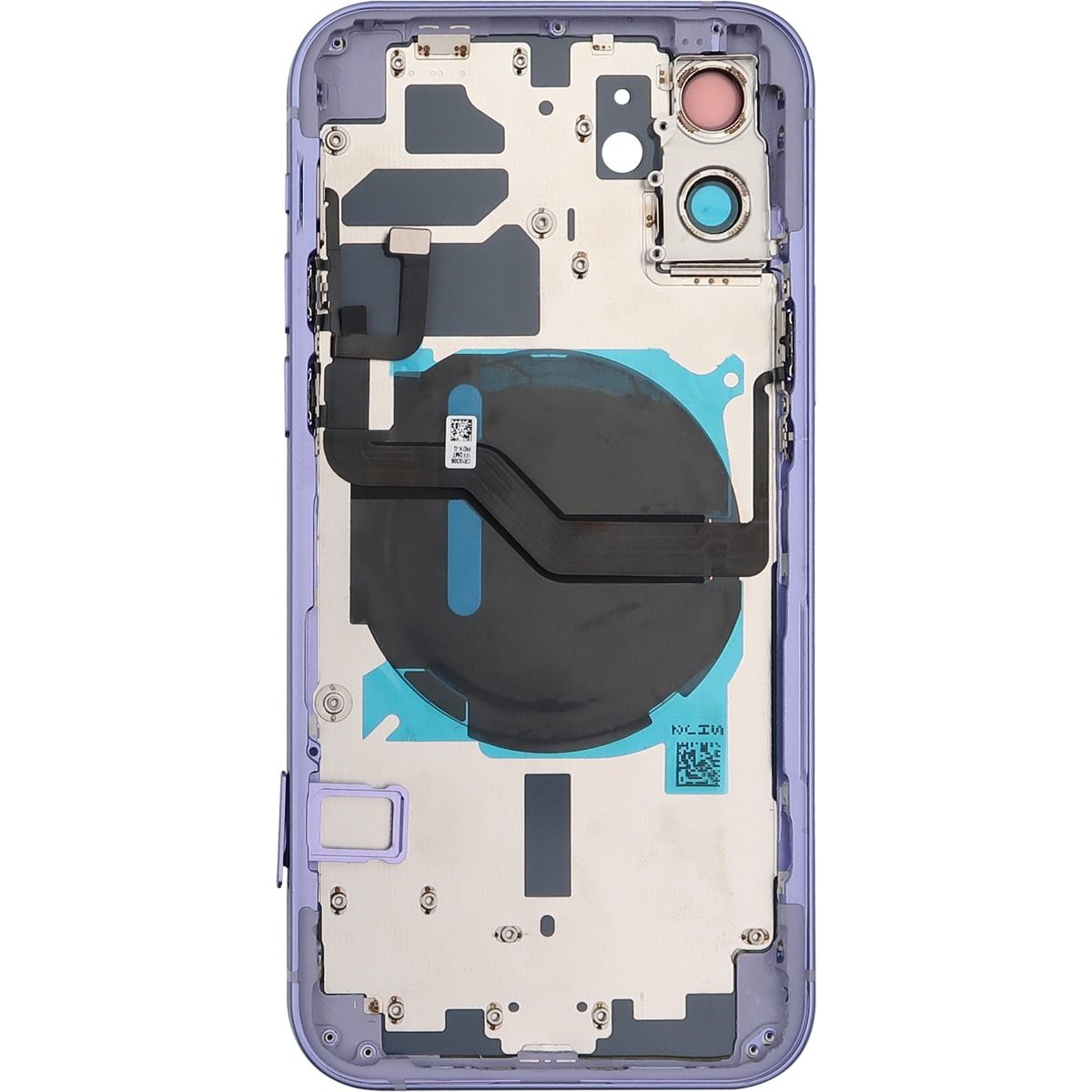 iPhone 12 Mini Back Housing w/ Small Parts Purple (No Logo) | Parts4Cells