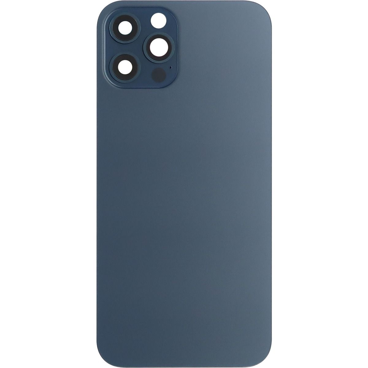 iPhone 12 Pro Back Glass Door w/ Camera Lens Blue ( No Logo) | Parts4Cells