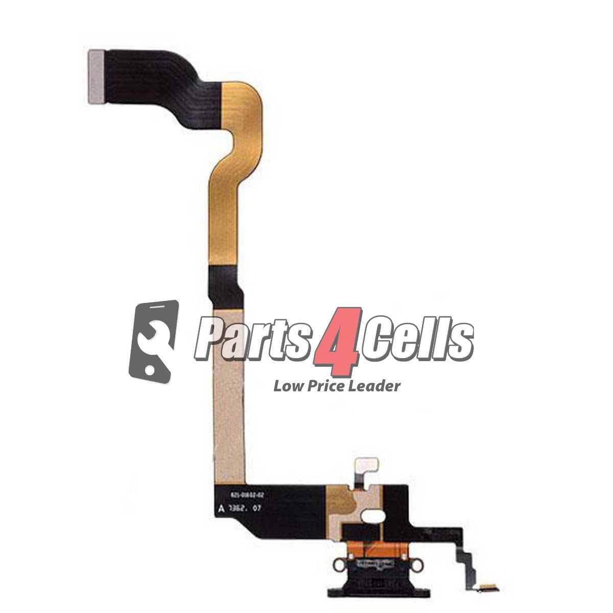 iPhone X Charging Port Flex Best Quality Black | Parts4Cells