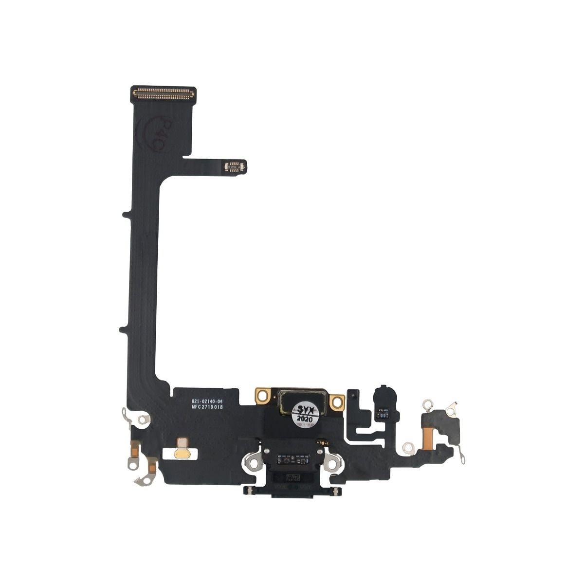 iPhone 11 Pro Charging Port Flex + Daughter Board Black (OEM PULL ...