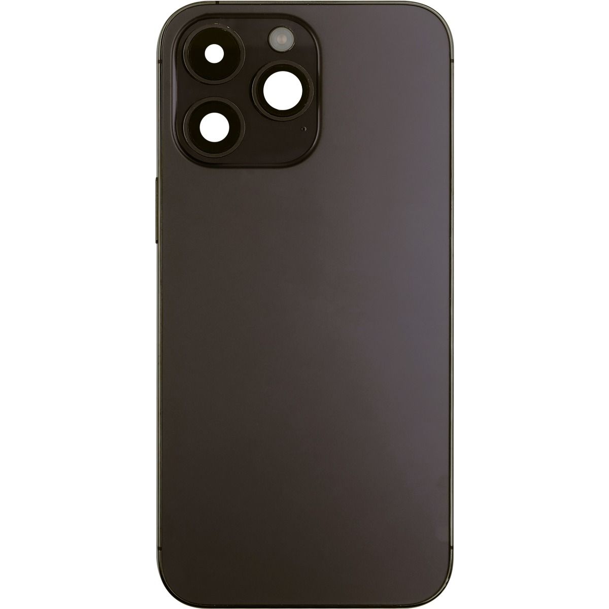 iPhone 14 Pro Max Back Housing W/ Small Parts Space Black (OEM PULL ...