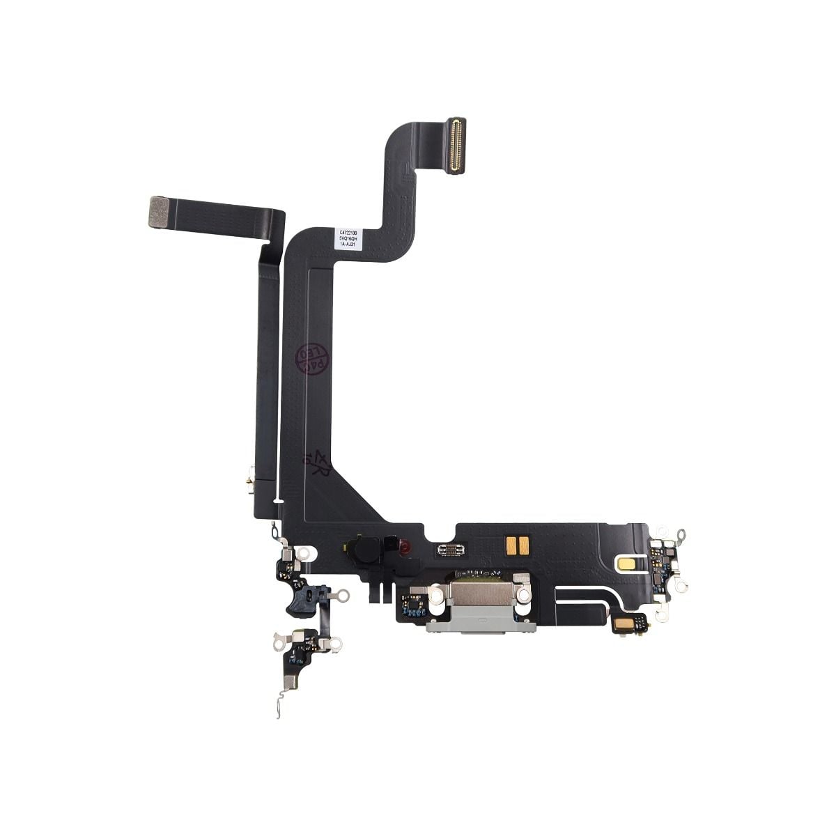 iPhone 14 Pro Max Charging Port Flex Silver - Parts4Cells