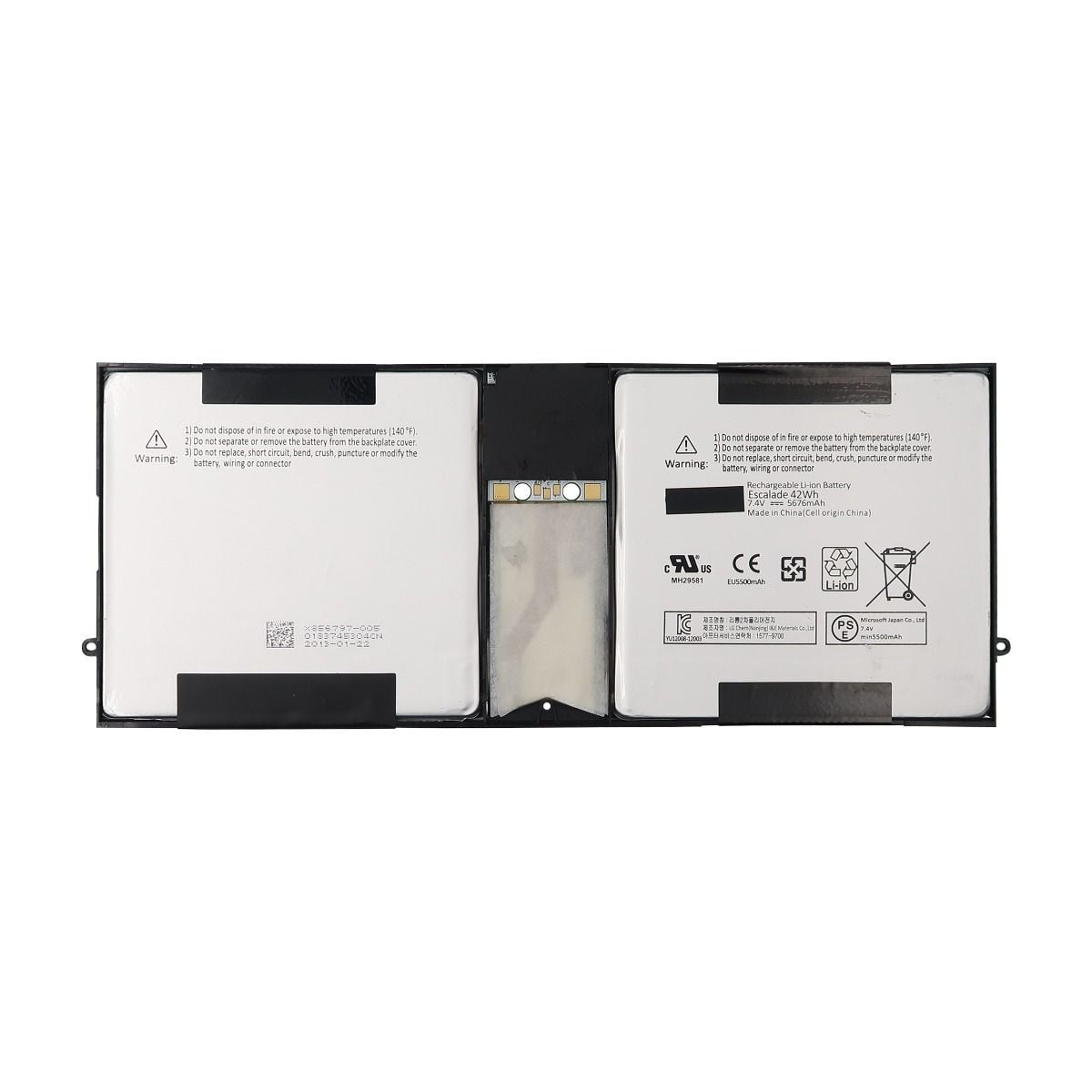 Microsoft Surface Pro 1/2 Battery - Parts4Cells