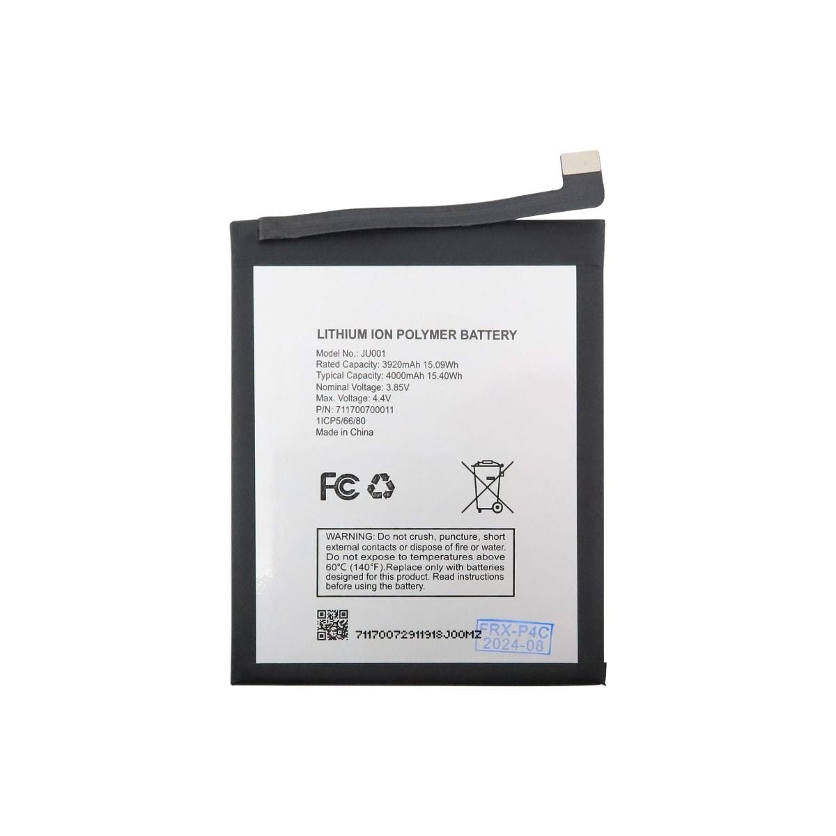 Revvl V / Boost Mobile Celero 5G (JU001) Battery - Parts4Cells