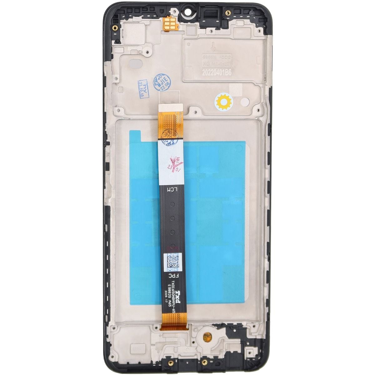 Samsung A03S A037U LCD With Touch Black + Frame (Type-C ) US Version ...