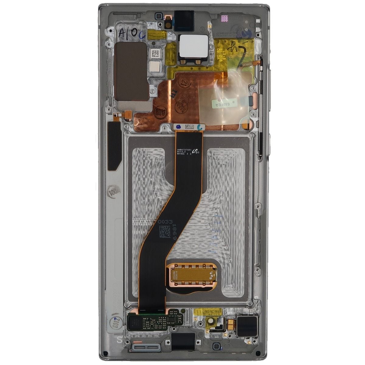 Samsung Note 10 Plus LCD With Touch + Frame Aura Silver (Refurbished ...