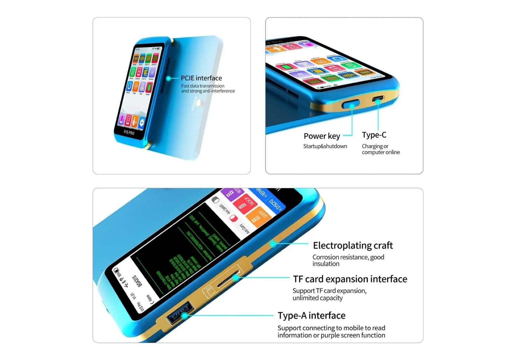 JCID V1S Pro Programmer for Phone Screen True Tone Face ID Battery Repair