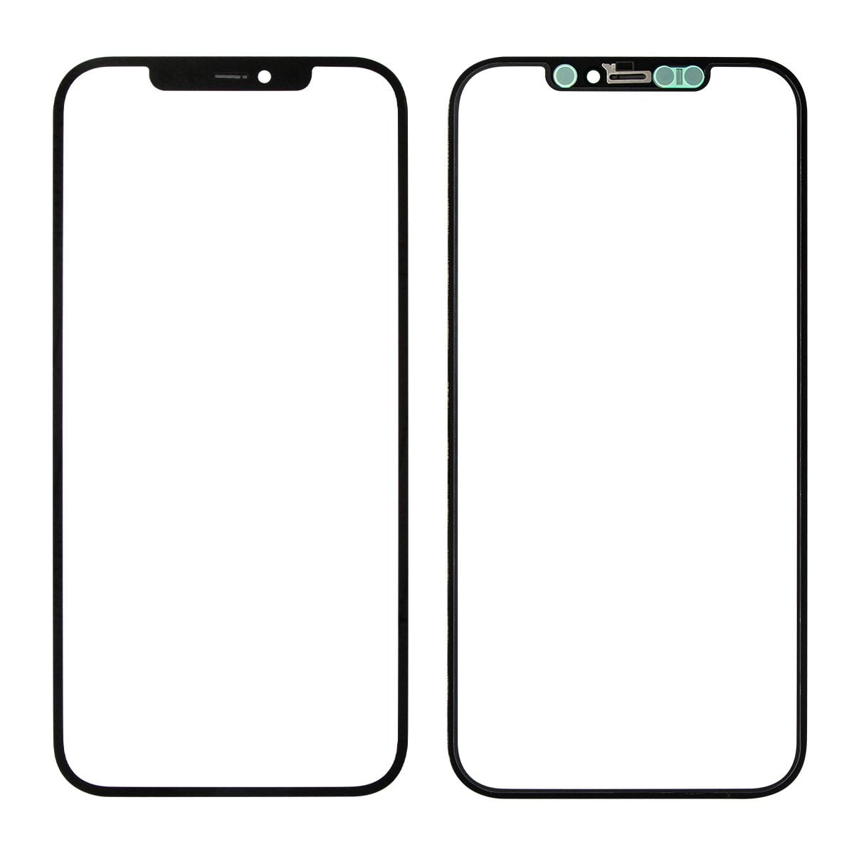 iPhone 12 Pro Max - 2 in 1 With Frame Included (Front Glass + OCA Pre ...
