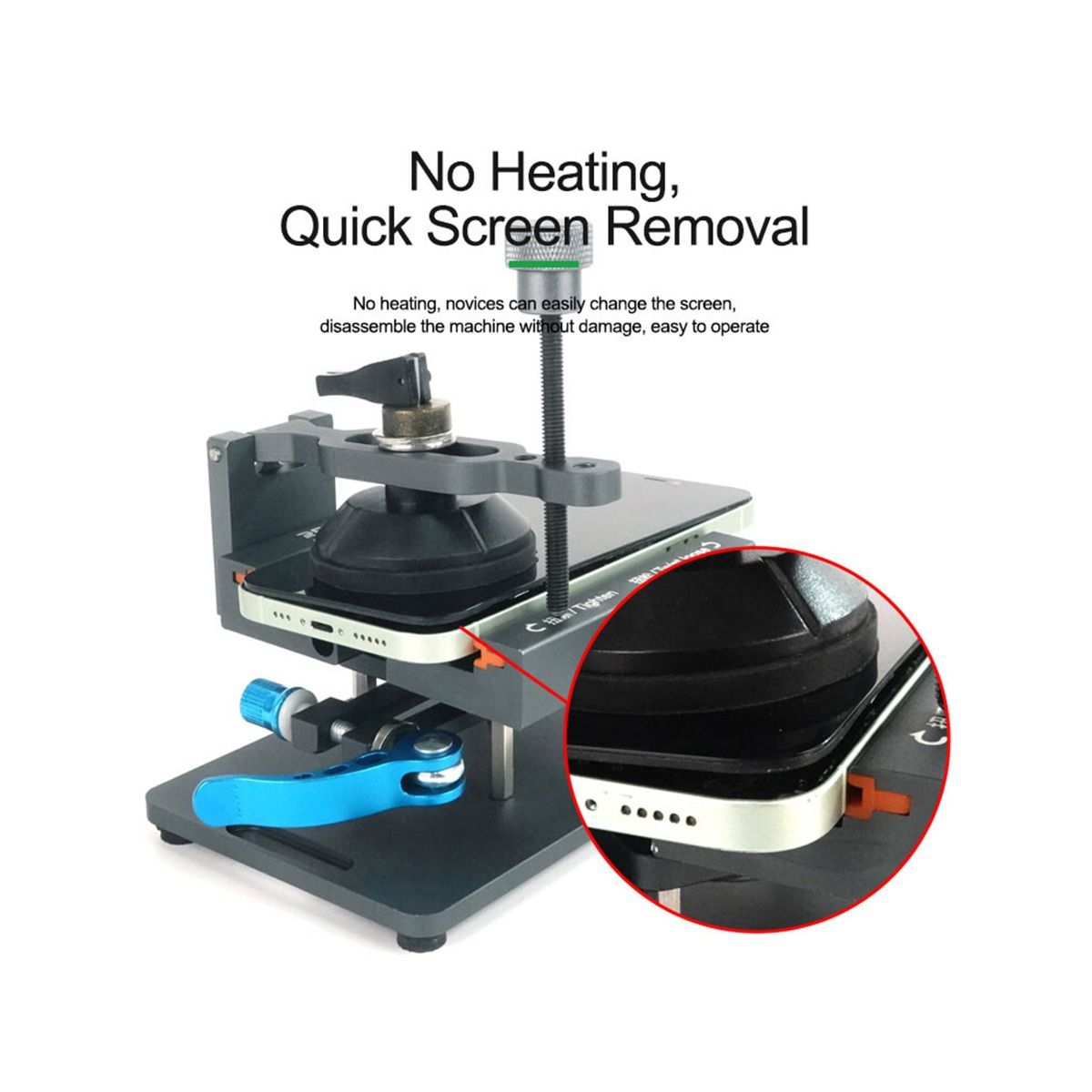 RL-601S Plus Screen Disassembling Rotating Fixture For iPhone 12 And 13 ...