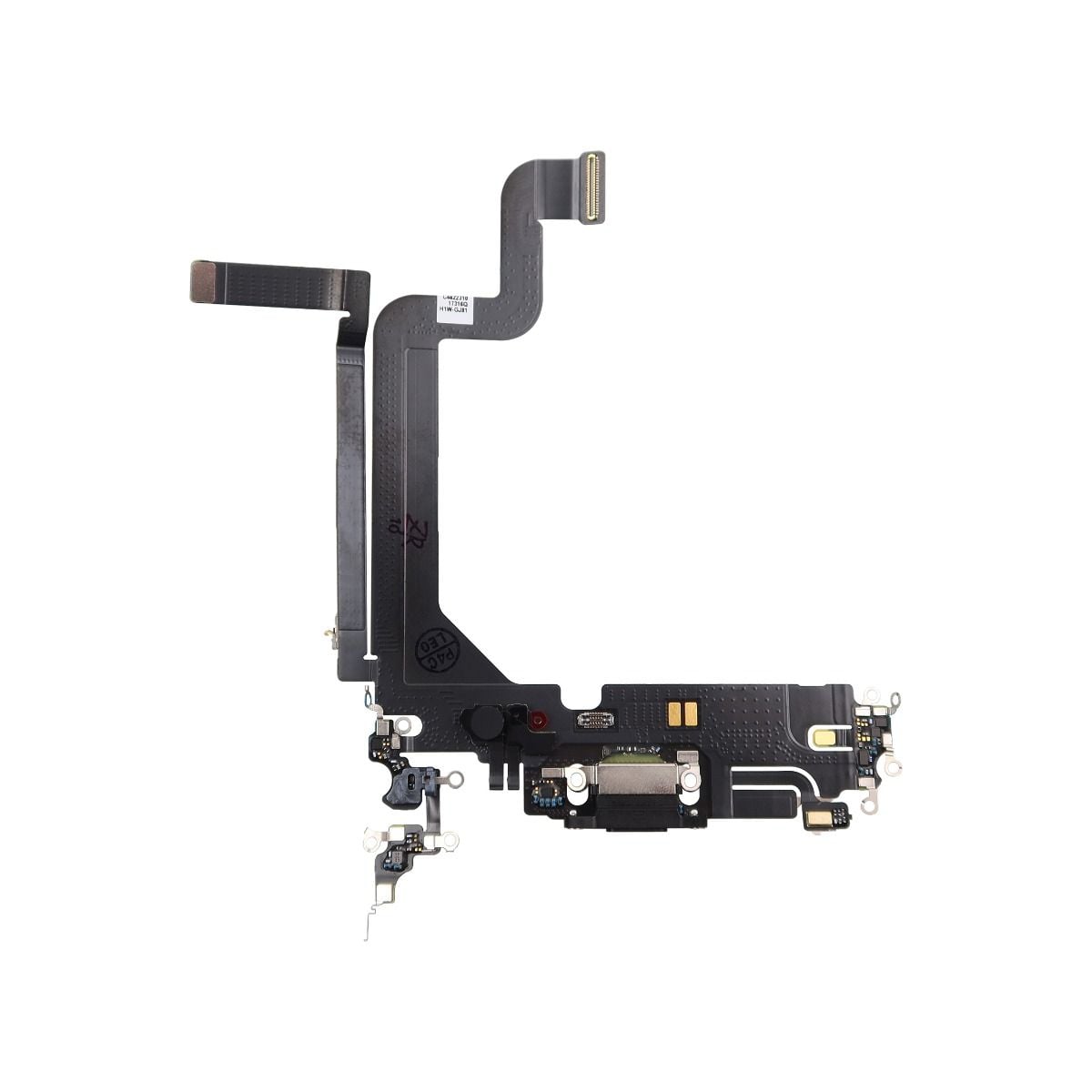 iPhone 14 Pro Max Charging Port Flex Space Black (OEM PULL) - Parts4Cells