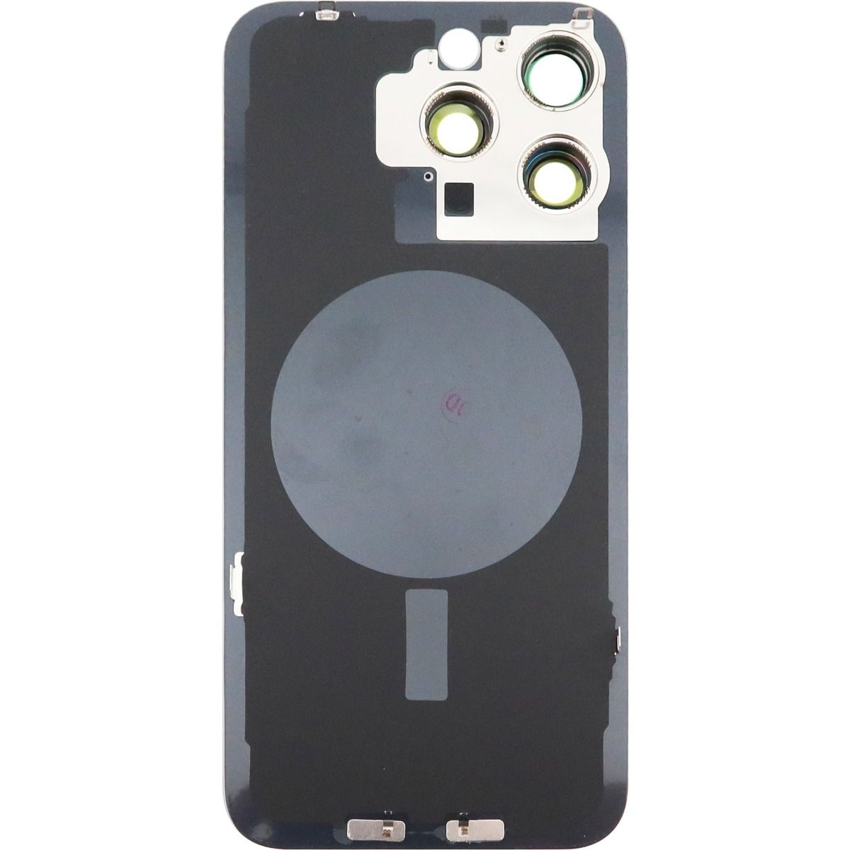 iPhone 15 Pro Max Back Glass W/Steel Plate Natural Titanium (OEM PULL ...