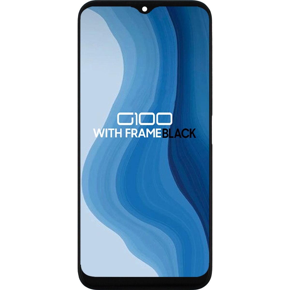 Nokia G100 LCD With Touch + Frame Black - Parts4Cells