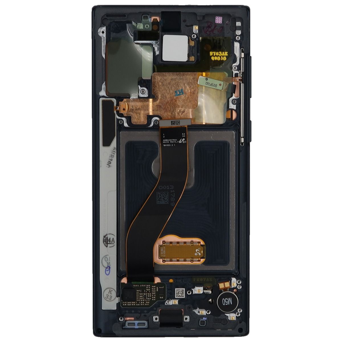 Samsung Note 10 LCD With Touch + Frame Aura Black (Regenerated OLED ...
