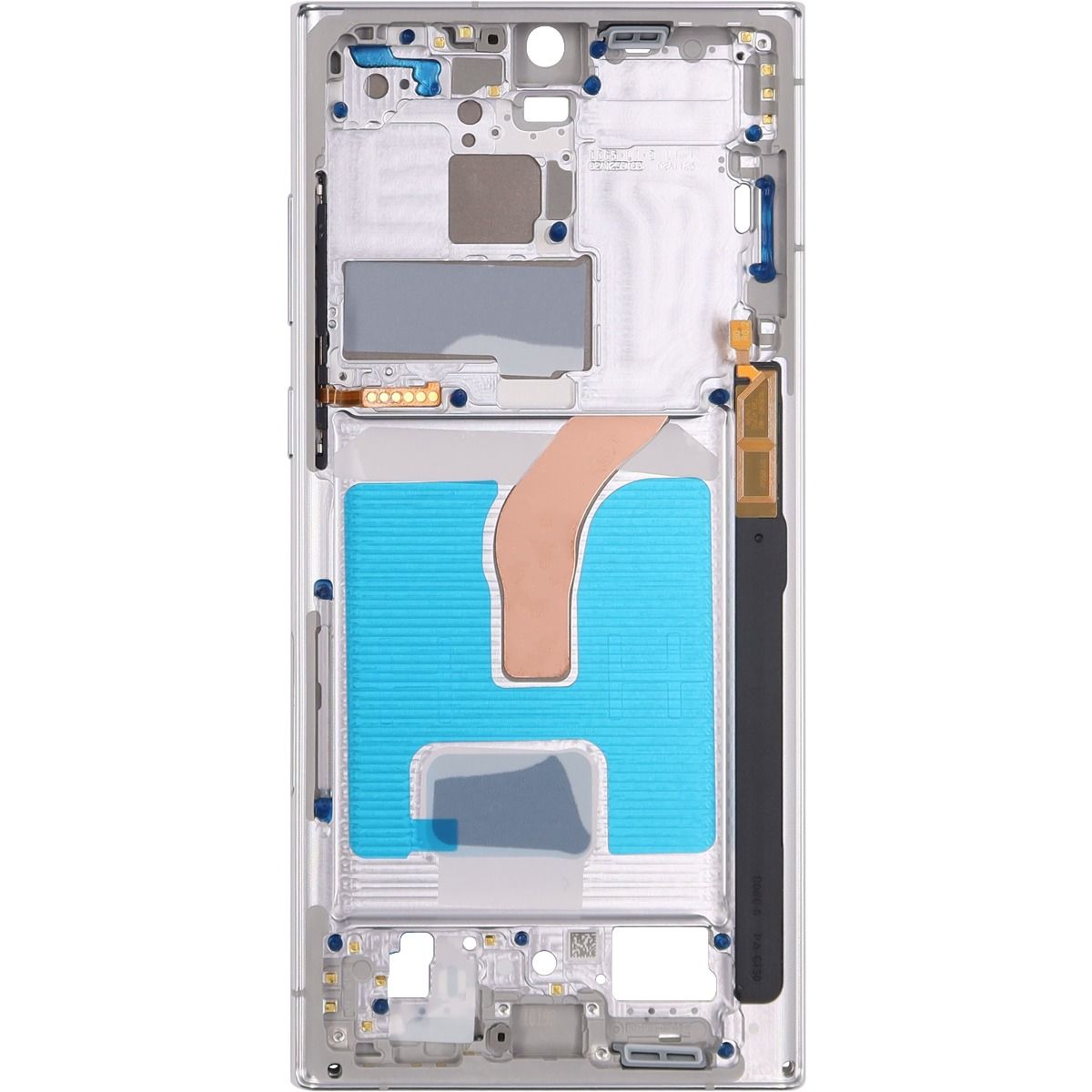 Samsung S22 Ultra 5G Mid-Frame Housing Phantom White (US Version ...